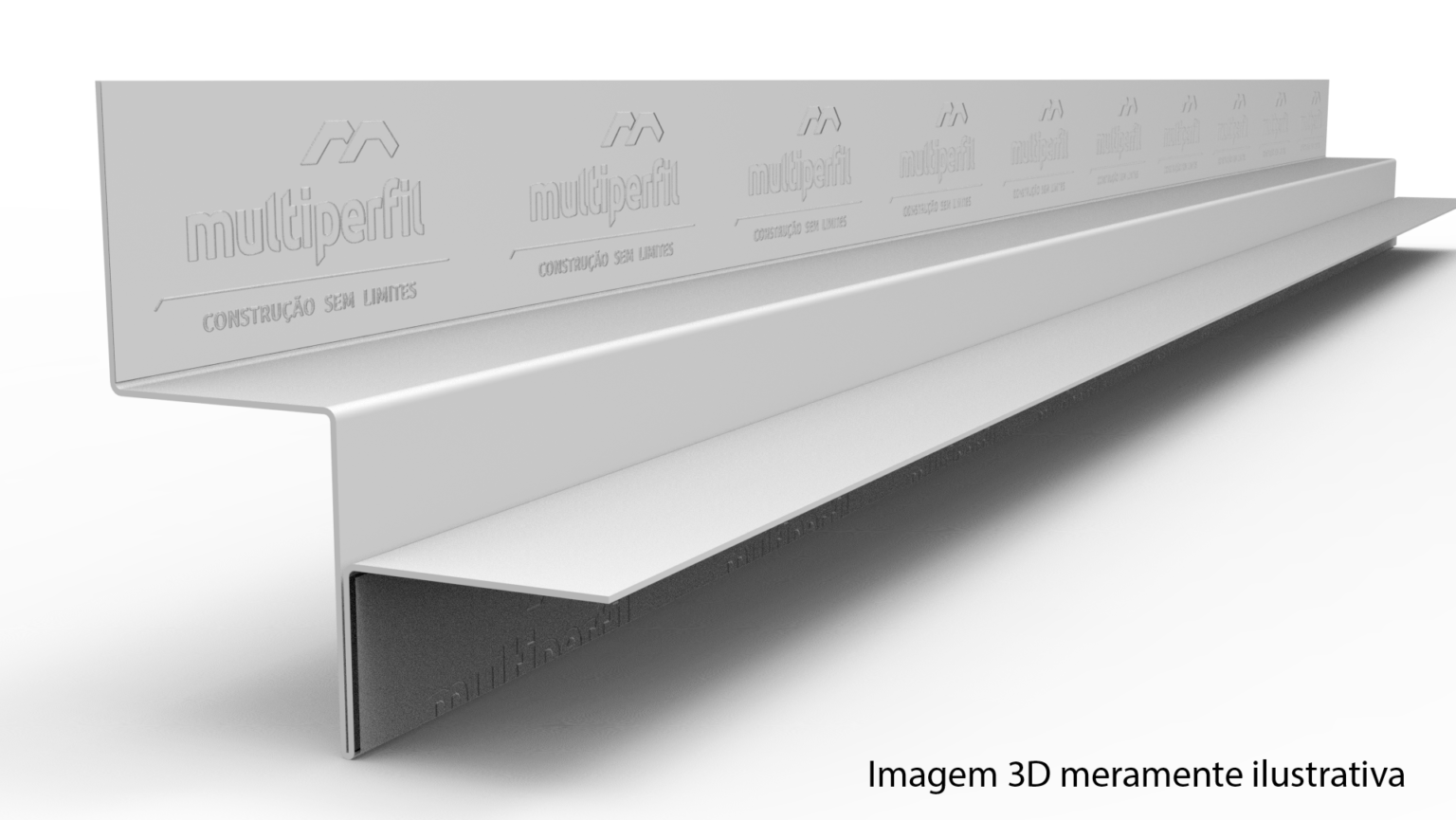 Tabica Lisa Pintada - Multiperfil