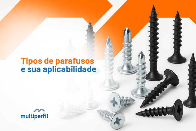 Tipos de parafusos e sua aplicabilidade - Multiperfil